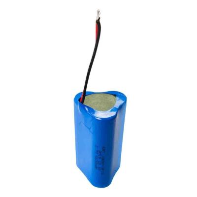 China Custom 18650 Lithium Battery Pack 3.7V 2200mAh Rechargeable Li-ion for Power Bank ROHS for sale