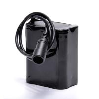 China 7.4V 7200mAh 18650 Lithium Ion Battery Pack Rechargeable for Miner Lamp Custom for sale