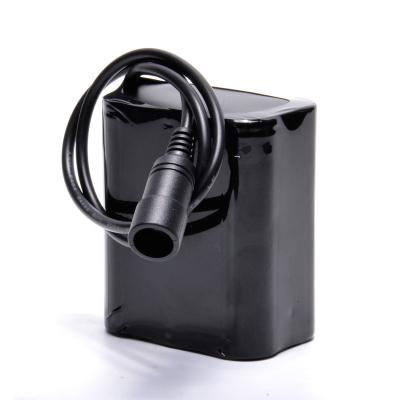 China 7.4V 7200mAh 18650 Lithium Ion Battery Pack Rechargeable for Miner Lamp Custom for sale