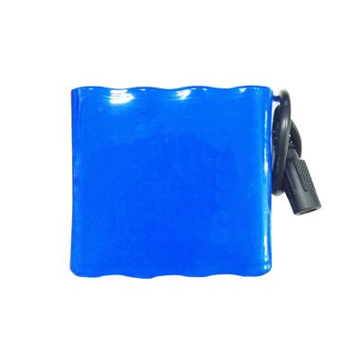 China 18650 7.4V 8000mAh Lithium Ion Battery Pack with DC Barrel Connector for Portable Monitors for sale