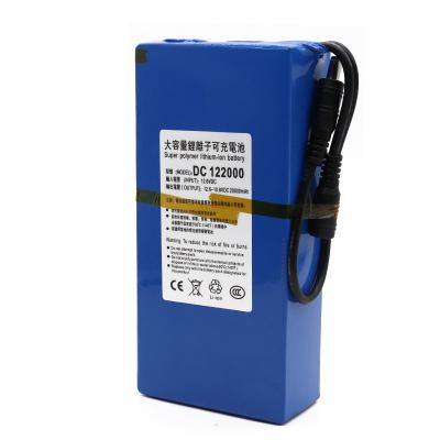 China Custom 12V 20Ah LiPo Battery Pack 18650 Lithium Ion Rechargeable for Remote Sensors Industrial Equipment for sale
