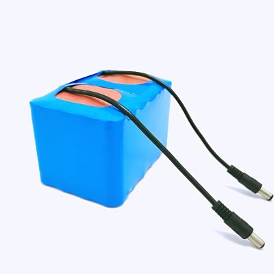 China Custom 11.1V 16000mAh 18650 Lithium Ion Battery Pack for Solar Inverter UPS Backup Power for sale