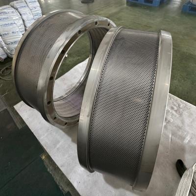 China SZLH 508E Carburizing Heat Treatment CNC Machining Pellet Mill Ring Die for sale