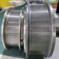 China MUYANG 35 High Precision Annealing Stainless Steel Pellet Mill Dies Clamp Type for sale