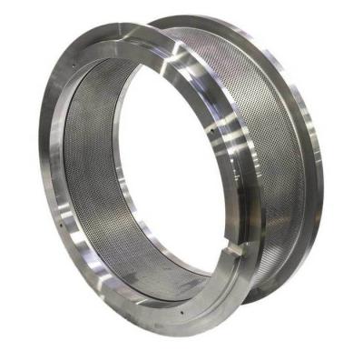 China Buhler 660.228 DPAS High Chromium Stainless Steel Pellet Mill Die Customized Hole Size for sale