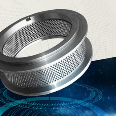 China Buhler 304.78 CNC Machining Pellet Machine Ring Die For Pellet Mill HRC52-55 for sale