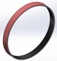 China Buhler AJFL130C Ring Gear High Efficiency Guidance Ally Tooth Ring With Skowed-Teeth For Superfine Powder Machine for sale
