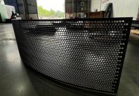 China Customize Hammer Mill Sieves For Feed Grinding Hole Distance Error ≤0.15mm High Wear Resistance for sale