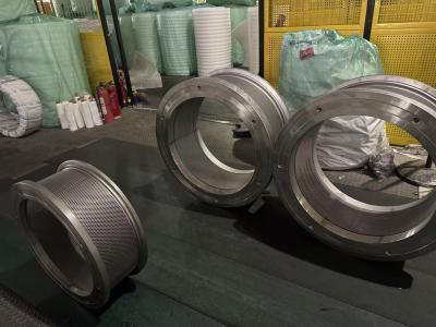 China Feed Pellet Mills Pellet Dies with Ra 0.4-1.2 Hole Finish and HRC 52-55 Hardness for sale
