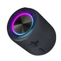 China Ozzie E100 Mini Wireless Fabric Speaker IPX7 Waterproof Outdoor With RGB Lights for sale