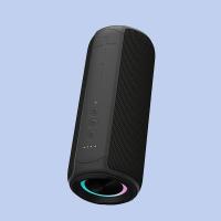 China Waterproof Ipx7 Led Light Bluetooth Speaker With Tws Pairing Stereo Sound 12w for sale