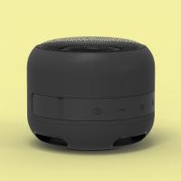 China 5W Black TPU Wireless Waterproof Speaker for Active Lifestyle with 225g Weight for sale