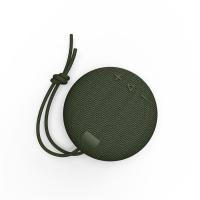 China Small Army Green Wireless Bluetooth Speaker Farbic Material 800mAh 10M range for sale