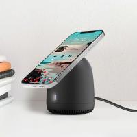 China 15W Wireless Charger Speaker ABS Materials with 800mAh Battery for sale