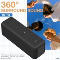 China 20w Subwoofer Bluetooth Speaker , 2200mAh Bass Wireless Speaker IPX7 for sale