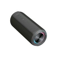 China Deep Bass Black Bluetooth Speakers , waterproof speaker fabric IPX7 TWS for sale