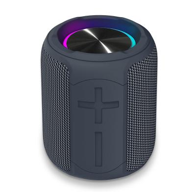 China BT 5.0 Wireless Waterproof Speaker With 360 Degree Dual Stereo Sound RGB Light for sale