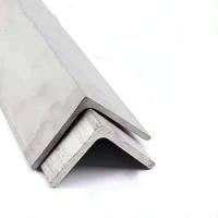 China 1800mm 25mm 304 Cold Rolled Steel Angle NO.4 L Shape Angle Bar For Construction for sale