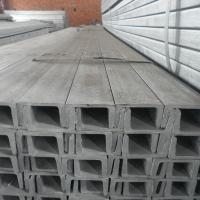 China ASTM 201 202 Stainless Steel Channel 4 - 20#  1000mm C Channel Steel Beam for sale