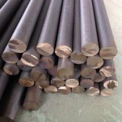 China 3M Black Metal Rods Hot Rolled Steel Bar Silvery White for sale