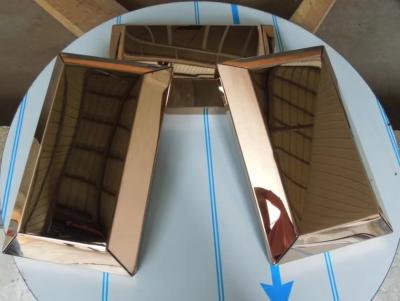 China 10K 12K  Mirror Stainless Steel Sheet ASME 304 Ss Mirror Finish Sheet for sale