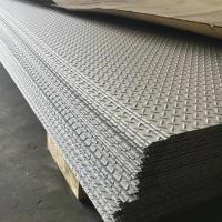 China Shipbuilding 1800mm Diamond Pattern Metal 4x8 Diamond Plate Steel for sale