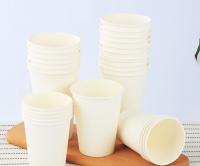 China Single Wall Paper Coffee Cup Custom Logo Eco Friendly Leak Proof Hot Drink for sale