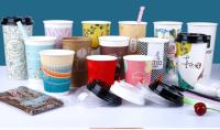 China Customizable Leak Resistant Eco Friendly Paper Cups for Hot Tea Coffee Takeaway for sale