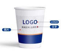 China 6 To 24oz Double Wall Insulated Disposable Paper Cup Custom Logo Leak Proof Hot Drinks for sale