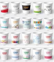 China Custom thick wall paper cups with high definition printing and flexible branding options for hot beverages for sale
