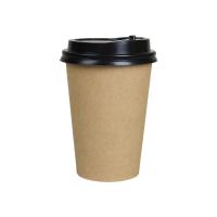 China Custom Thick-Wall Leak Proof Biodegradable Coffee Paper Cups for Takeaway Hot Drinks for sale