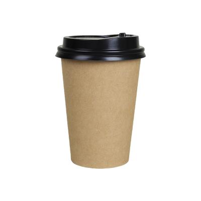 China Custom Thick-Wall Leak Proof Biodegradable Coffee Paper Cups for Takeaway Hot Drinks for sale