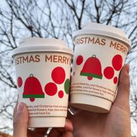 China Disposable paper cup with leak proof seal and heat insulation for eco friendly takeaway coffee and tea for sale