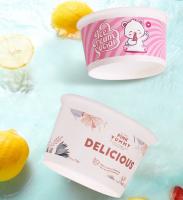 China Thickened Cartoon Paper Bowls, Leak-Proof Reinforced Design for Ice Cream & Desserts for sale