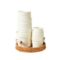 China Thickened Double PE Coated Paper Bowl Food Grade Disposable Bowl For Ice Cream And Yogurt for sale