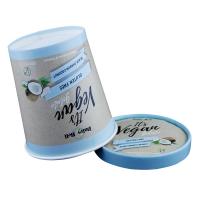 China Double Layer PE Coated Thickened Disposable Ice Cream Cup With Leak Proof Lids for sale