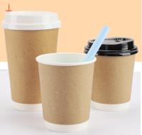 China Double Wall Insulated Hot Drink Cup Custom Logo Food Grade Coffee Milk Tea for sale