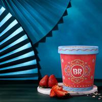 China Large Leak Proof Biodegradable Ice Cream Paper Bucket Disposable Lidded Dessert Bowl for sale