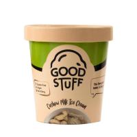China Double Layer Reinforced Disposable Ice Cream Cup With Lid Biodegradable Paper Bowl for sale