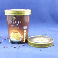 China Recyclable Double Coated Leak Proof Custom Ice Cream Cups Disposable Dessert Paper Bowl for sale