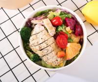 China Leak-Proof Eco-Friendly Microwave-Safe Kraft Paper Bowl for Disposable Food Containers for sale