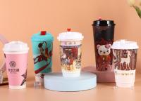 China Custom Logo Double Wall Insulated Leak Proof Paper Cup Hot Cold Beverages for sale