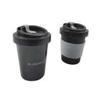 China Matte Black PLA Fully Degradable Biodegradable Coffee Cup Hot Cold -10C To 100C for sale