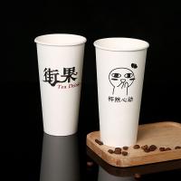 China Double-Wall Insulated Paper Cups - Heat-Resistant & Customizable Printing Disposable Takeaway Cups for sale