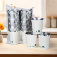 China Premium Disposable Paper Aluminum Foil Cup Leak Proof Eco Friendly Custom for sale