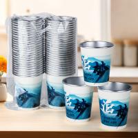 China Premium Disposable Paper Aluminum Foil Cup Leak Proof Eco Friendly Custom for sale
