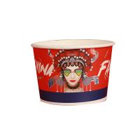 China Thickened Design Disposable Paper Bowls Leak Proof Lids Food Grade Material Takeaway Packaging for sale