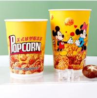 China FDA Leak Proof Disposable Paper Buckets With Custom Printing For Popcorn Fried Chicken for sale