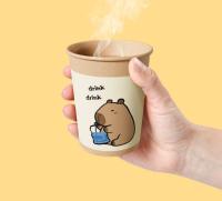 China Thickened And Reinforced Disposable Paper Cup With Anti Scalding Custom Printed Logo for sale