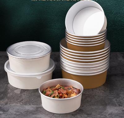 China Disposable Aluminum Foil Bowl Food Grade Thickened Takeaway Container For Cooking Baking for sale